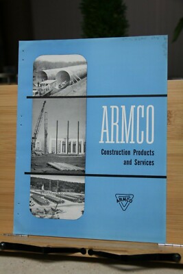 Brochure ARMCO Drainage & Metal Products Inc Middletown OH Vintage 1953 ...