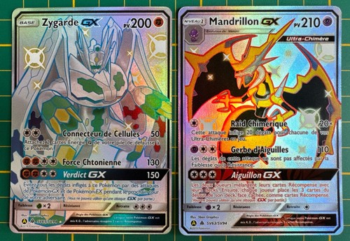 Lot 2 Cartes Pokemon MANDRILLON sv63/sv94 ZYGARDE sv65/sv94 Sl11.5 ...