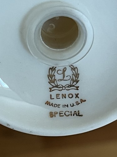 Lenox Special Salt And Pepper Vintage Porcelain Off White Bone gold | eBay