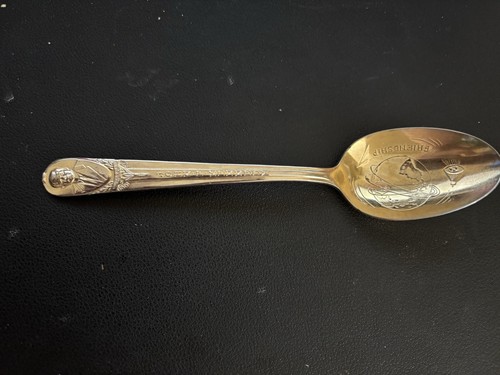 VTG WM ROGERS JOHN F KENNEDY JFK PRESIDENTIAL COLLECTORS SPOON GOLD ...
