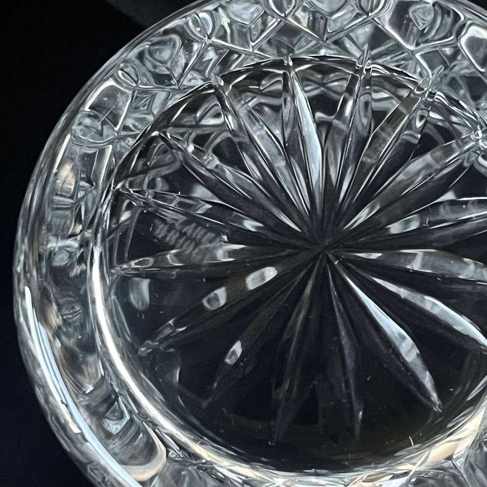 Clarenbridge Fine Irish Crystal Jam Condiment Candy Jar Honey Pot, King ...