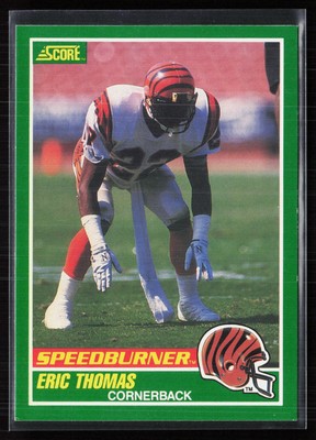 1989 Score Eric Thomas Rookie Cincinnati Bengals #316 | eBay