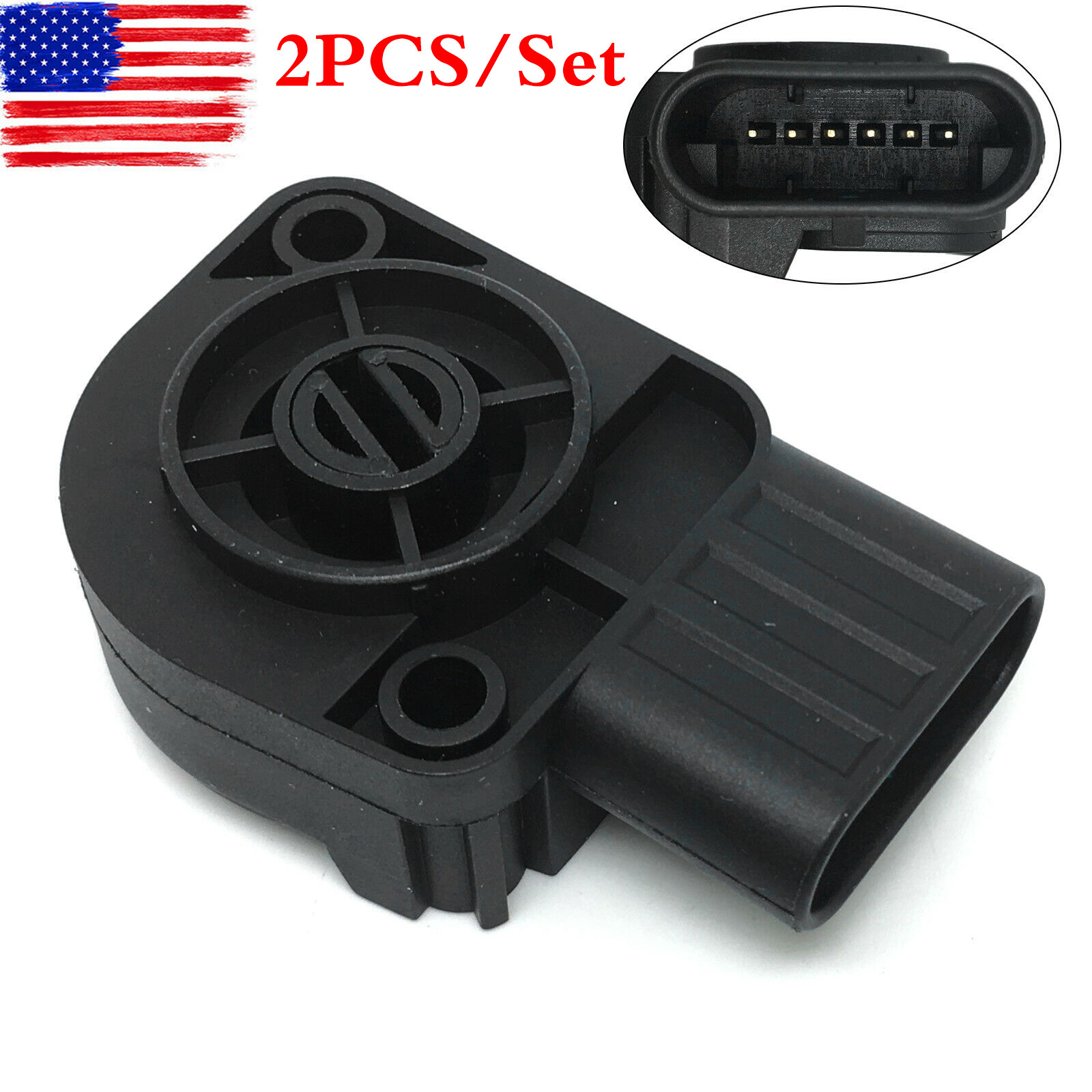 2x Throttle Position Sensor For Navistar International Volvo VNL Ford ...