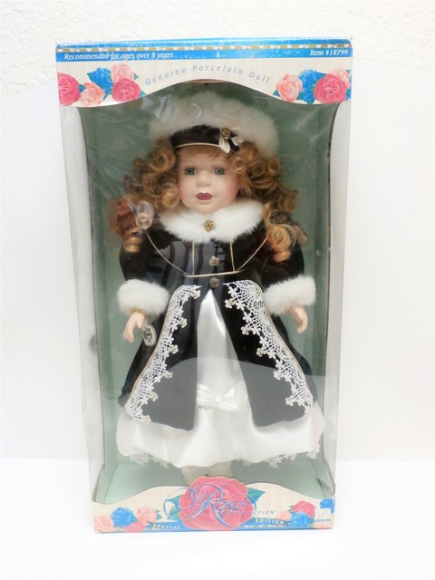 Brass Key Victorian Rose Collection Genuine Porcelain Doll Special Ed ...