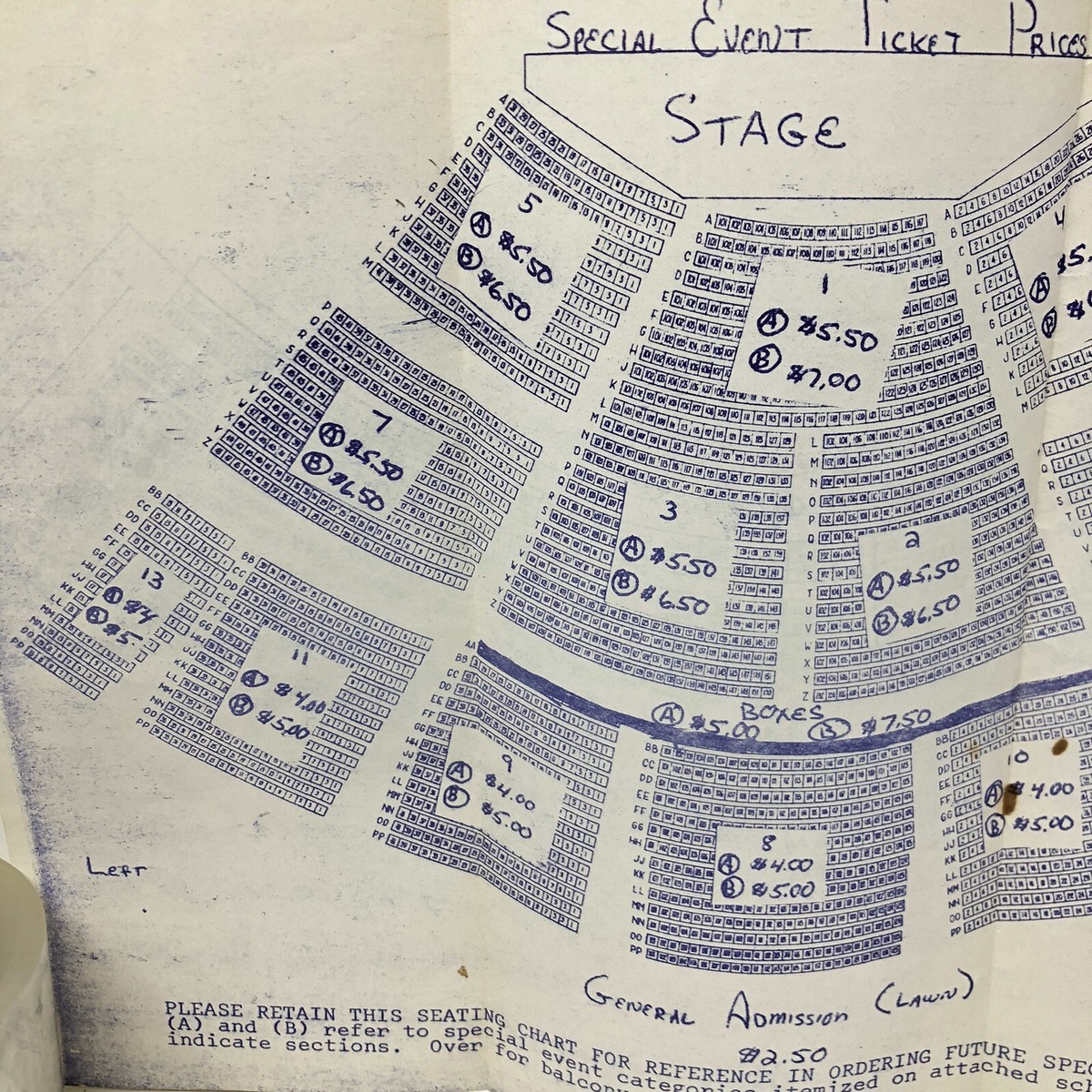 Spac Seating Chart Detailed Phish.Net: WHO Has Been In The Front Row