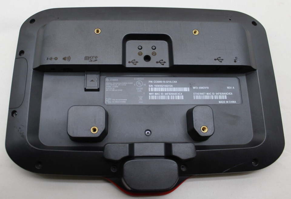 Zebra CC6000 Customer Concierge Android Tablet Price Checker kiosk2D ...