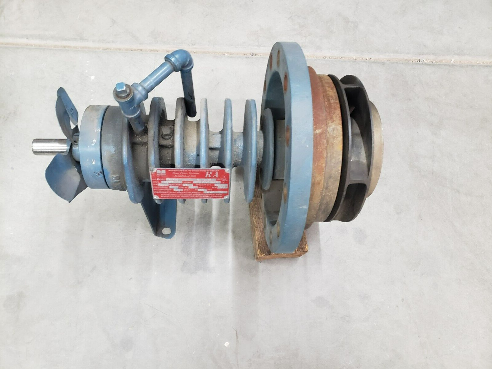 Met Pro DEAN Pump Head 4X6X10 RA-3146 Hot Oil Pump 350PSI 650Deg ...