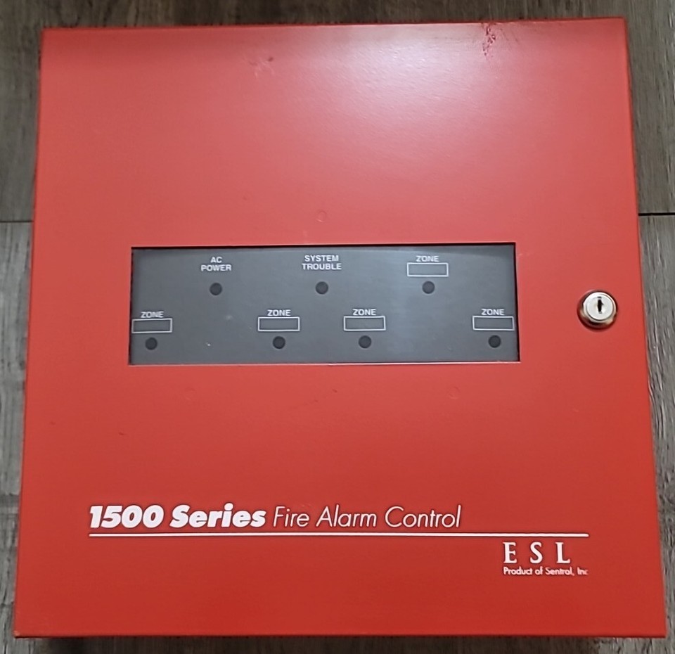 Edward ESL-1500 Fire Alarm Control Panel | eBay