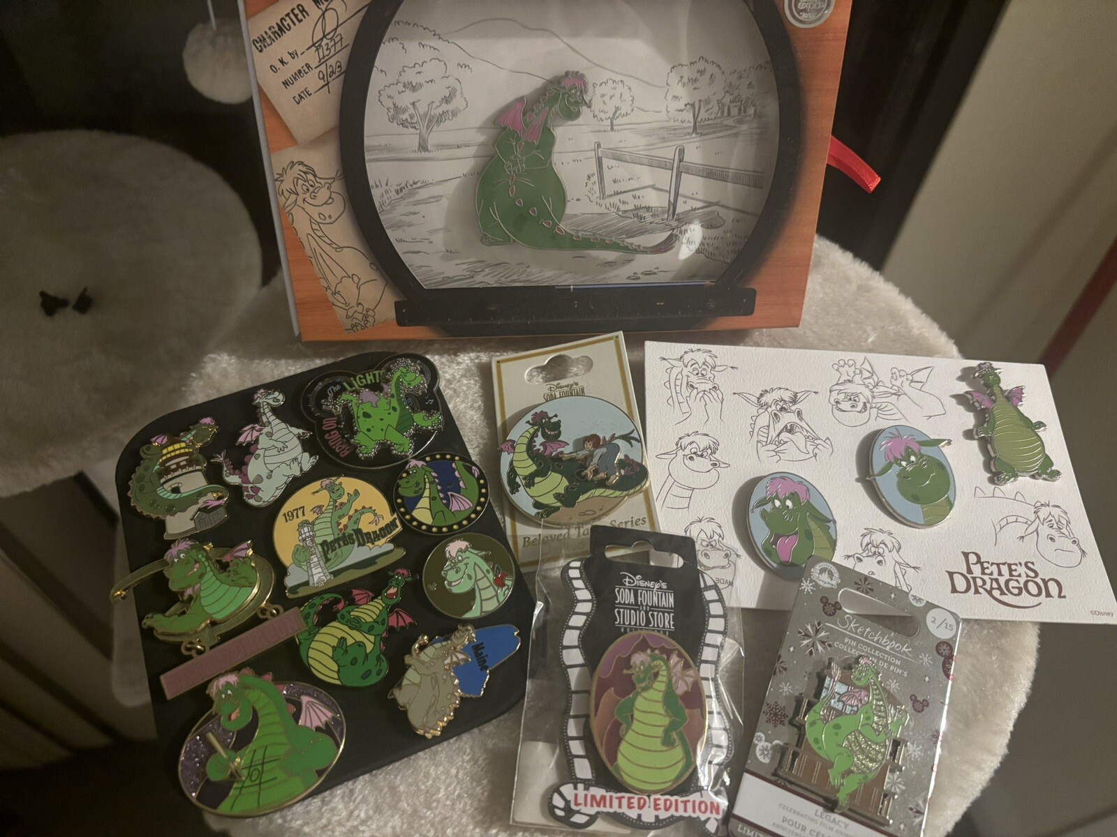 Disney Pin Lot Pete’s Dragon Elliott | eBay