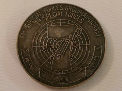 Authentic Original Army 7th Special Forces Group Airborne 1st SF ...