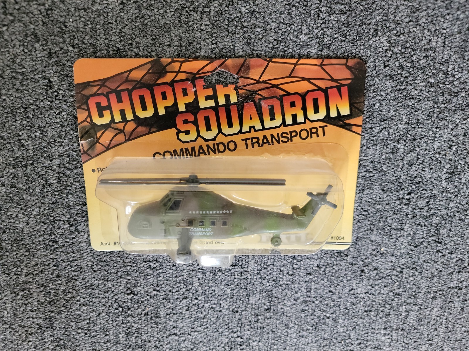 Vintage 1986 ERTL Chopper Squadron Commando Transport Diecast ...