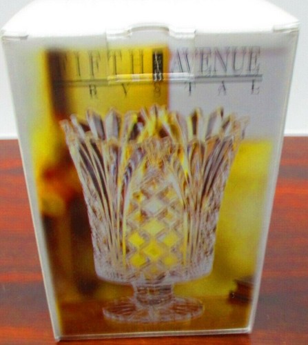 "Wellington" 7 1/2" Hurricane Lead Crystal, 10 Candles Included | eBay
