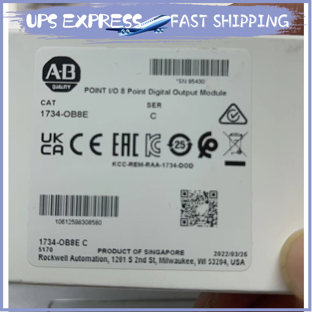 1734-OB8E AB Point I/O 8-Point Output Module 1734-OB8E BRAND NEW SEALED ...