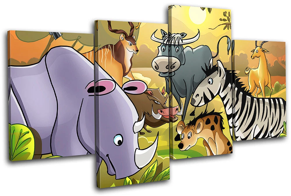 African Animal Art For Kids