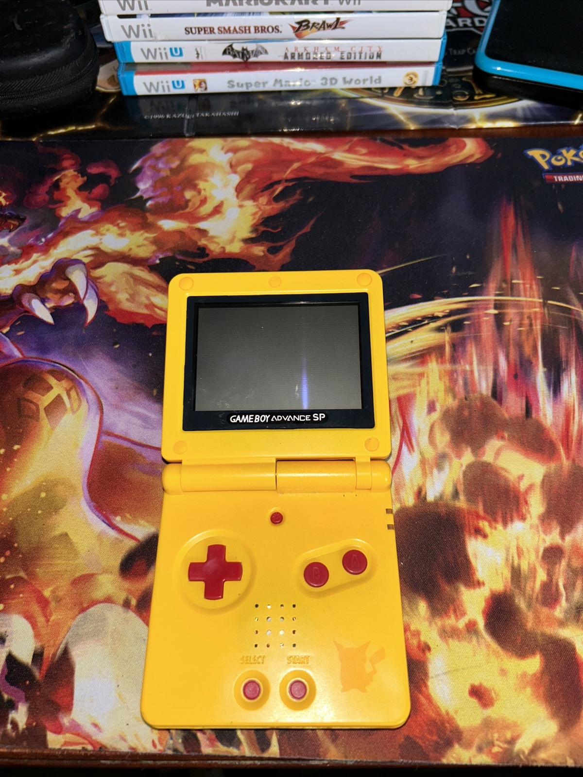 Nintendo Game Boy Advance SP Pikachu Edition Handheld System - Yellow ...