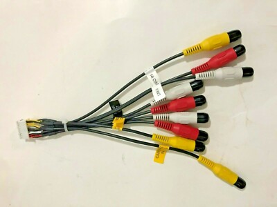 JVC KW-NT810HDT RCA Cable Front Rear AV in Camera Video out Harness NEW ...
