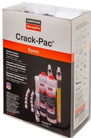 Simpson Strong-Tie ETIPAC2G10KT - CRACK-PAC Injection Epoxy Crack ...