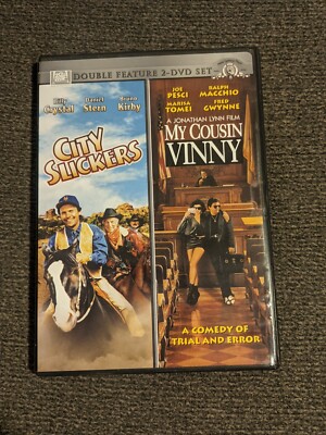 City Slickers / My Cousin Vinny DVD Double Feature Billy Crystal Joe ...