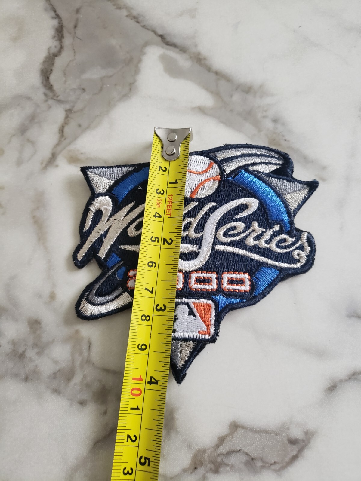 New York Yankees vs New York Mets 2000 World Series Logo Jersey Sleeve ...