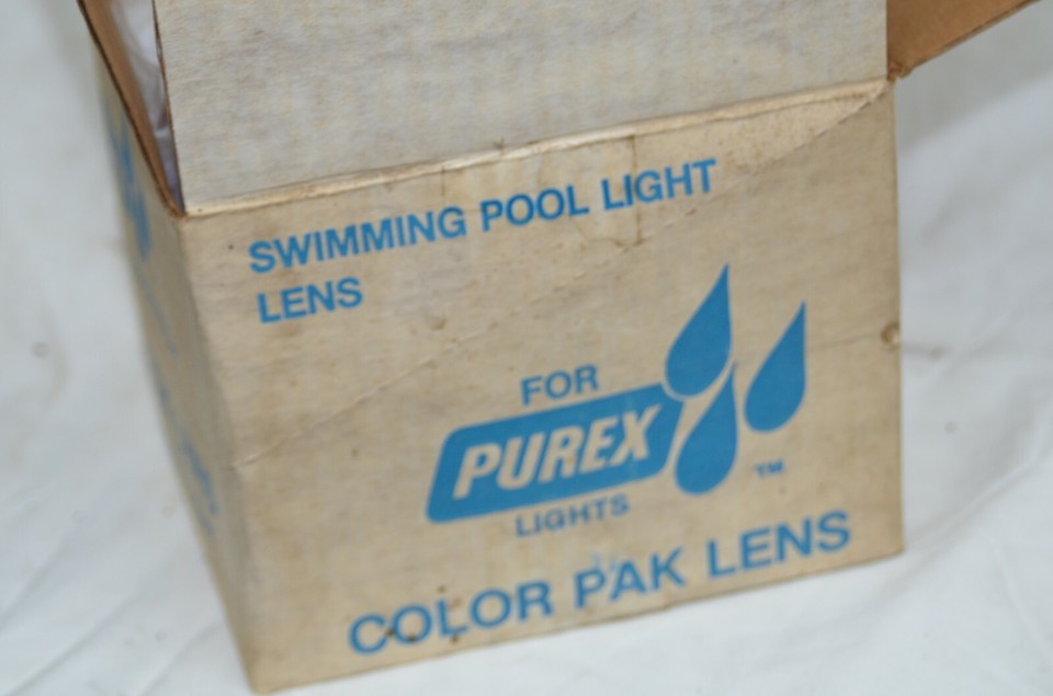 Purex Color Pack Lens Pool Light Plastic Lens Cover RED 7" fits Chrome ...