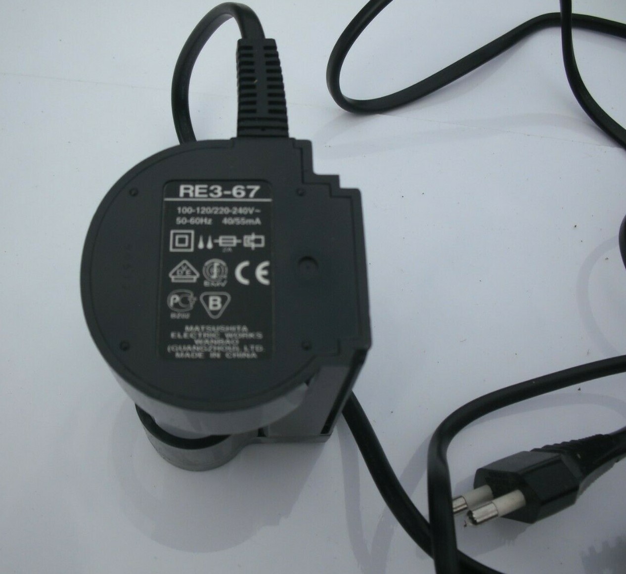 Panasonic Electric Shaver Power Adapter RE3-67 Charger Stand for ...