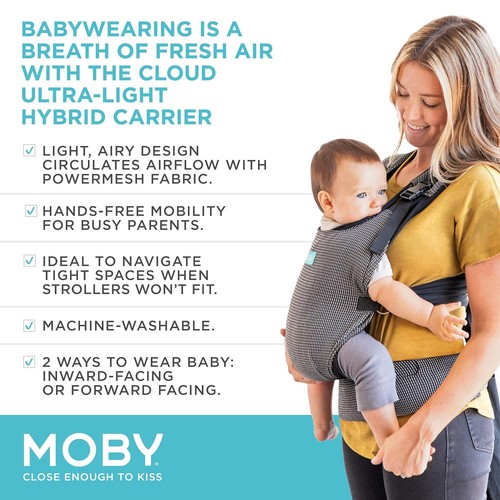 Moby Cloud Ultra-Light Hybrid Carrier | Baby for Mothers, High Rise | eBay