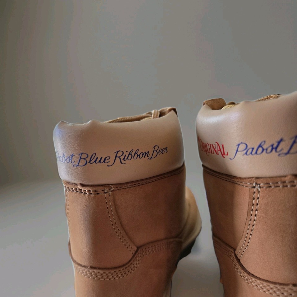 Men's Pabst x Timberland Pro Waterproof Boots Pabst Blue Ribbon | eBay