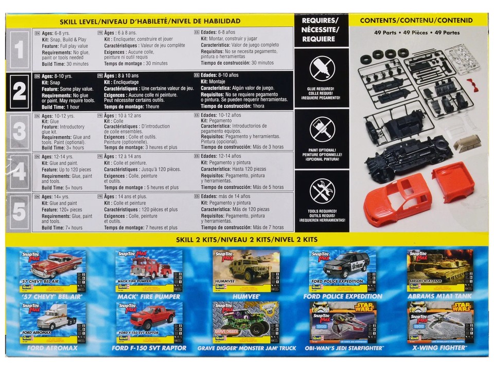 Level 2 Snap Tite Max Model Kit 2013 Ford F-150 SVT Raptor Pickup Truck ...