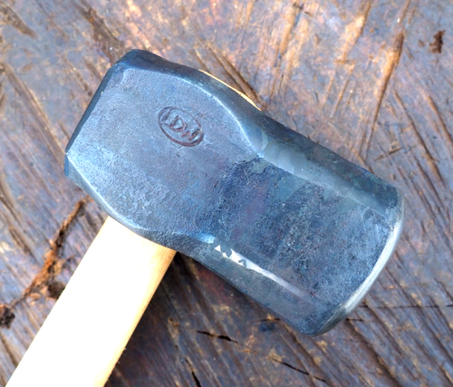 3.4# DOG HEAD "LYLE WYNN / BRIAN BRAZEAL" BLACKSMITH HAMMER ANVIL KNIFE ...