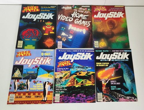6x Joystik Magazine How to win at Video Games 1982/1983 Arcade, Coin-Op | eBay