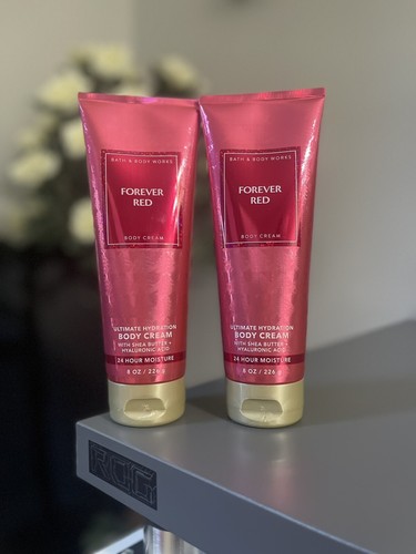 Forever Red Body Cream Set by Bath & Body Works- New | eBay