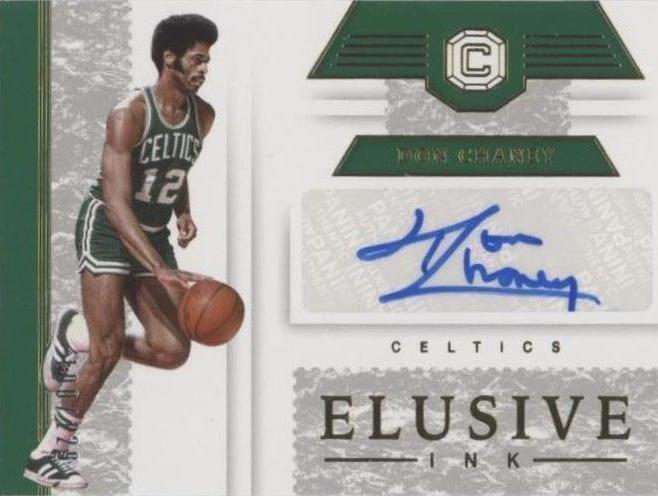 2018-19 Panini Cornerstones - Elusive Ink Don Chaney #EI-DCY /129 (AU ...