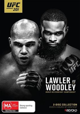 UFC #201 - Lawler Vs Woodley (DVD, 2016, 2-Disc Set) Region 4 ...