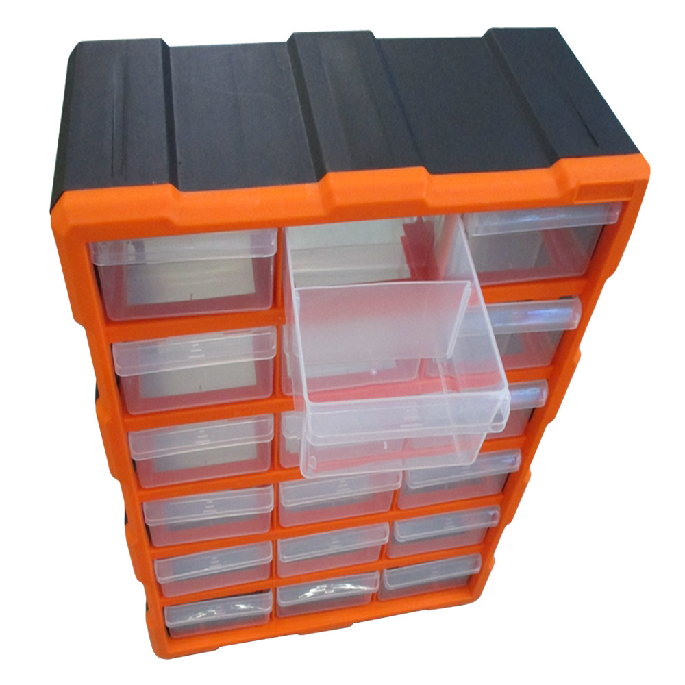 Multi Unit Drawer Double Storage Cabinet Box DIY Workshop Tools ...