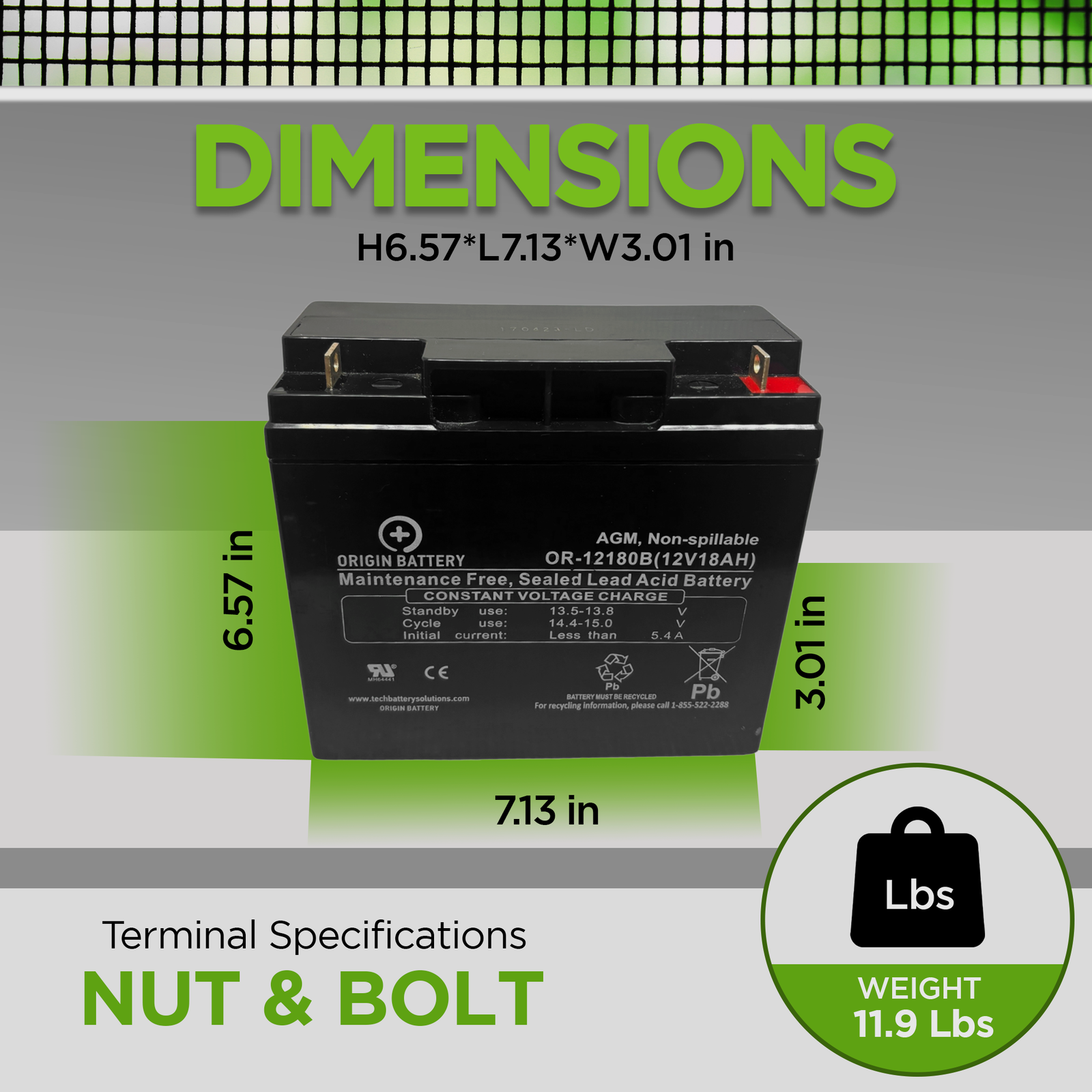 Golden Technologies LiteRider (GL110/GL140) Battery Kit - 2 Pack 12V ...