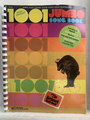 Large Spiral Music Book 1001 Jumbo Song Book music, chords, guitar ...