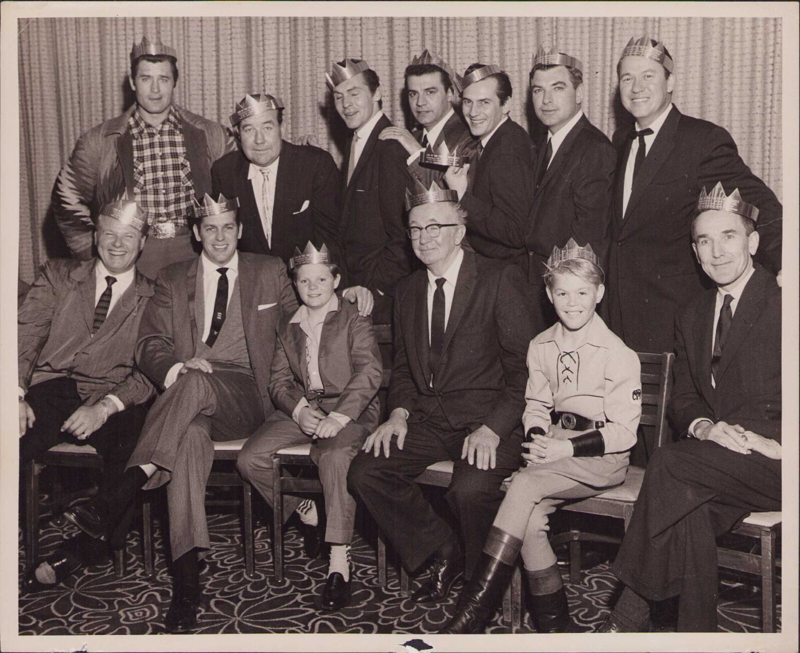 8x10 Vintage Photo Child Actors Lee Aaker & Brother Dee Adventures Rin ...
