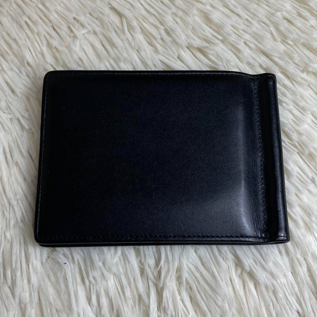 Montblanc Meisterstück Money Clip Wallet Black Leathe… - Gem