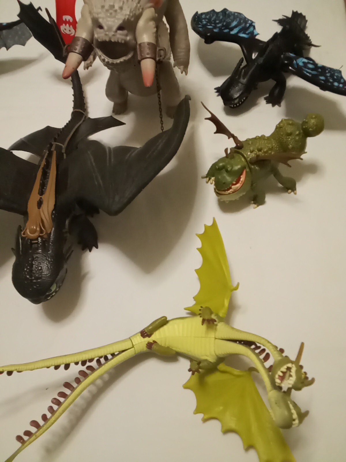 LOT! RARE How To Train Your Dragon Figures Bewilderedbeast Huge ...