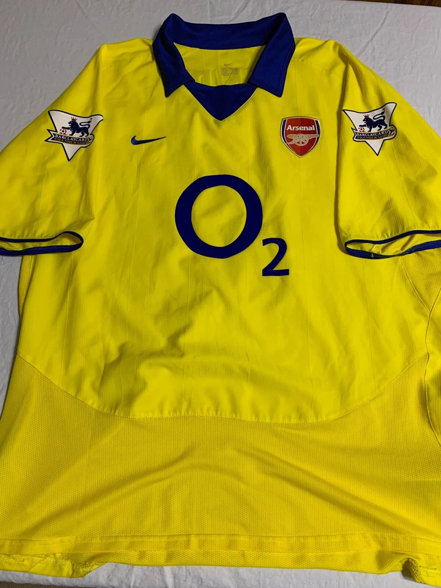 Thierry Henry Arsenal Yellow