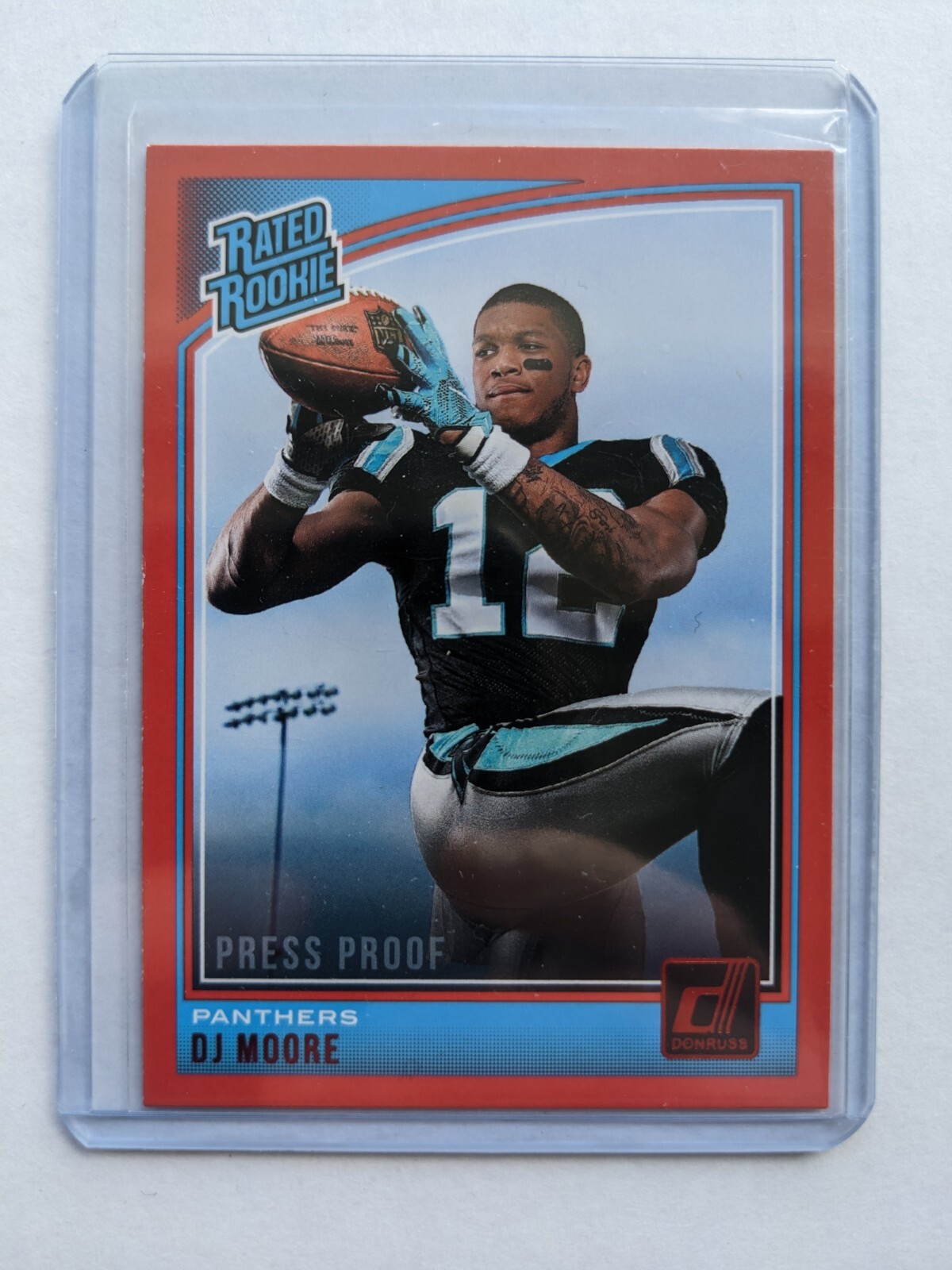 DJ Moore Bundle X4 Panini NFL inc. Rookie, Numbered, Parallels | eBay UK