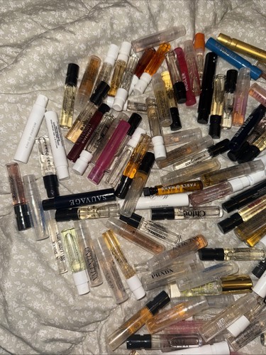20 piece Designer Perfume Sample Lot – Men & Women – Travel Size Vials ...