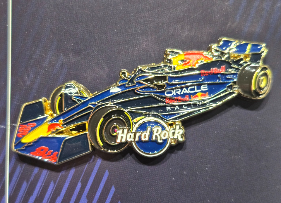 Hard Rock Red Bull Racing Formula One Limited Edition 3-D Metal Pin ...