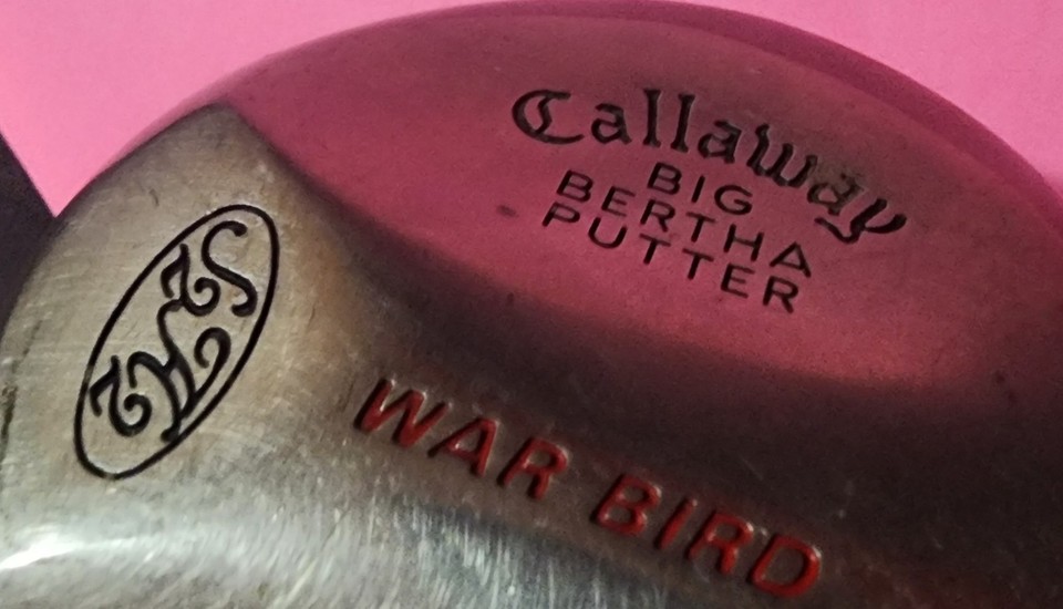 Golf - Callaway Big BERTHA Putter / War Bird / Right Hand / 36" / Rare ...