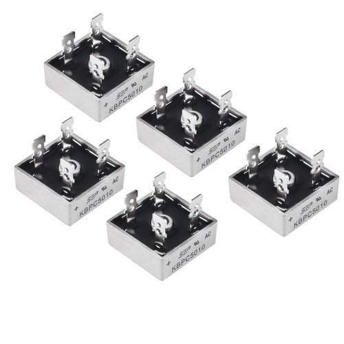 5pcs KBPC5010 Bridge Rectifier Diode Single Phase Full Wave 50A 1000V 4 ...