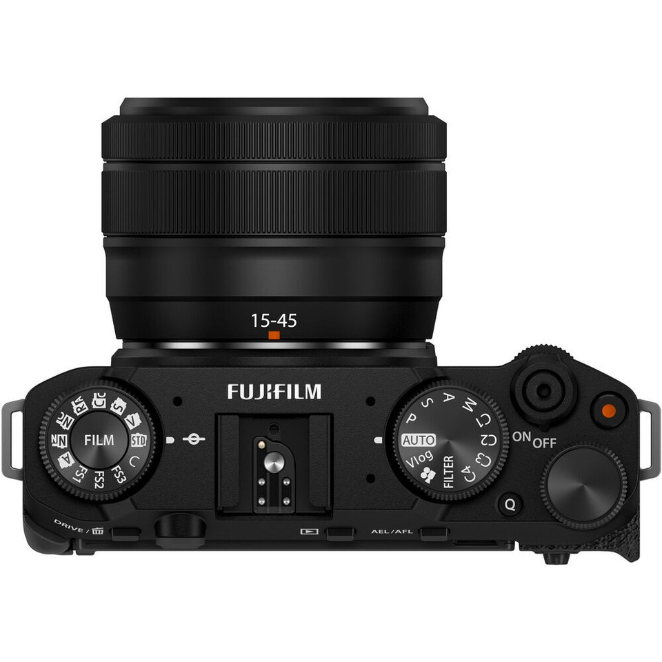 FUJIFILM X-M5 Mirrorless Camera with XC 15-45mm Lens Black - Open Box ...