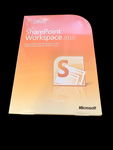 Microsoft SHAREPOINT WORKSPACE 2010, 32/64-BIT ENGLISH, V2010, ZUD ...