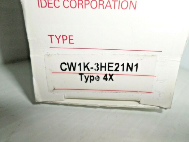 IDEC Cw1k-3he21n1 3-position Key Operated Selector Switch 22mm for sale ...