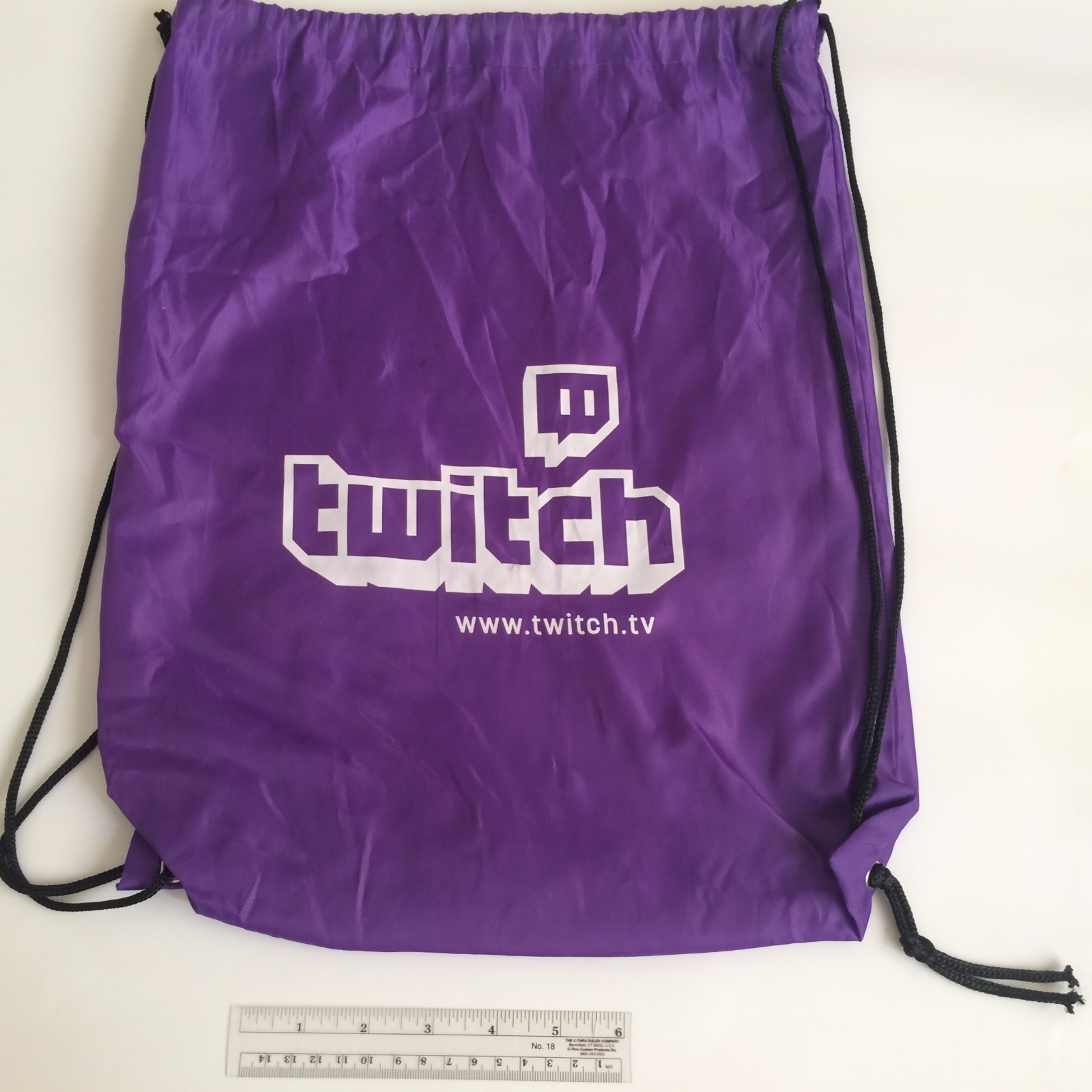 Twitch Drawstring Bag - PAX | eBay