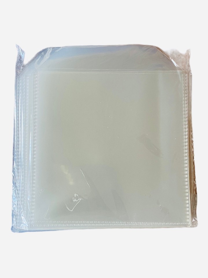 50 x Premium CD DVD Blu-ray Disc 150 Micron Plastic Wallets Sleeve with ...